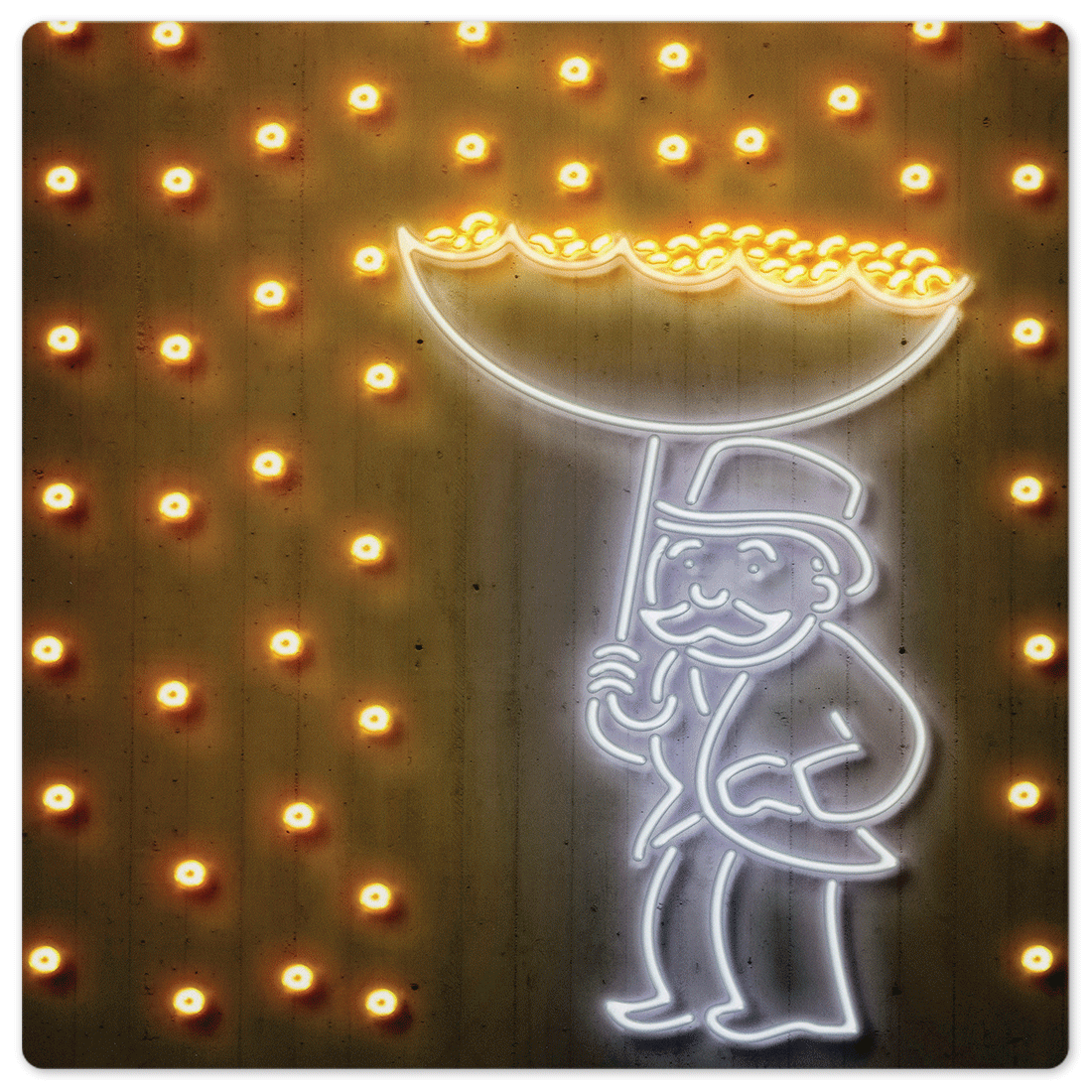 Slidetiles Metal Prints | Raining Money Wall Art