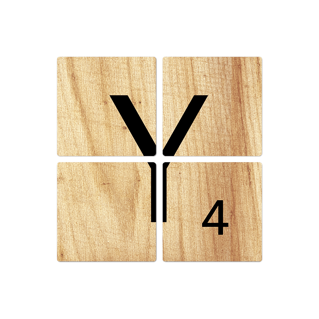 Slidetiles Metal Prints | Scrabble Wood Letter Y Wall Art